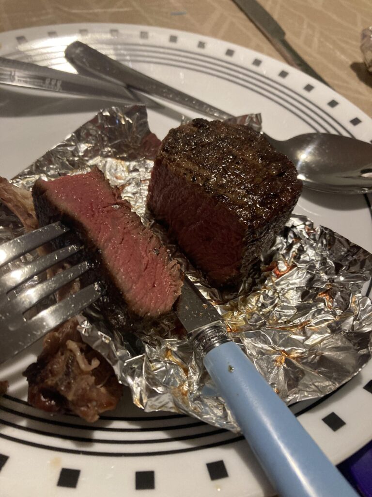 Rare Filet Mignon - How’d I do? - Dining and Cooking