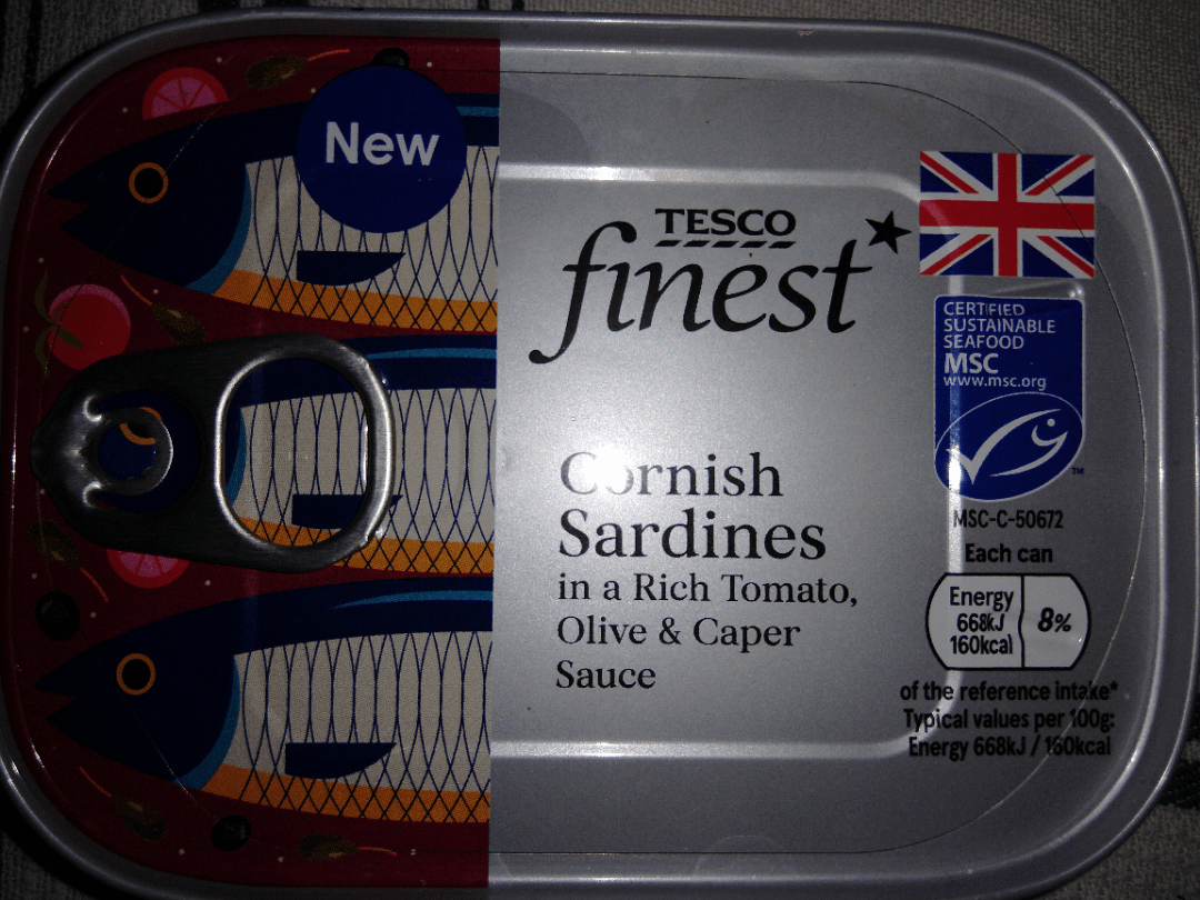 Tesco Finest Cornish Sardines - Dining and Cooking