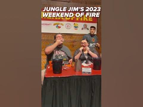 My mouth just about caught fire! Jungle Jim's Weekend of Fire 2023 ...