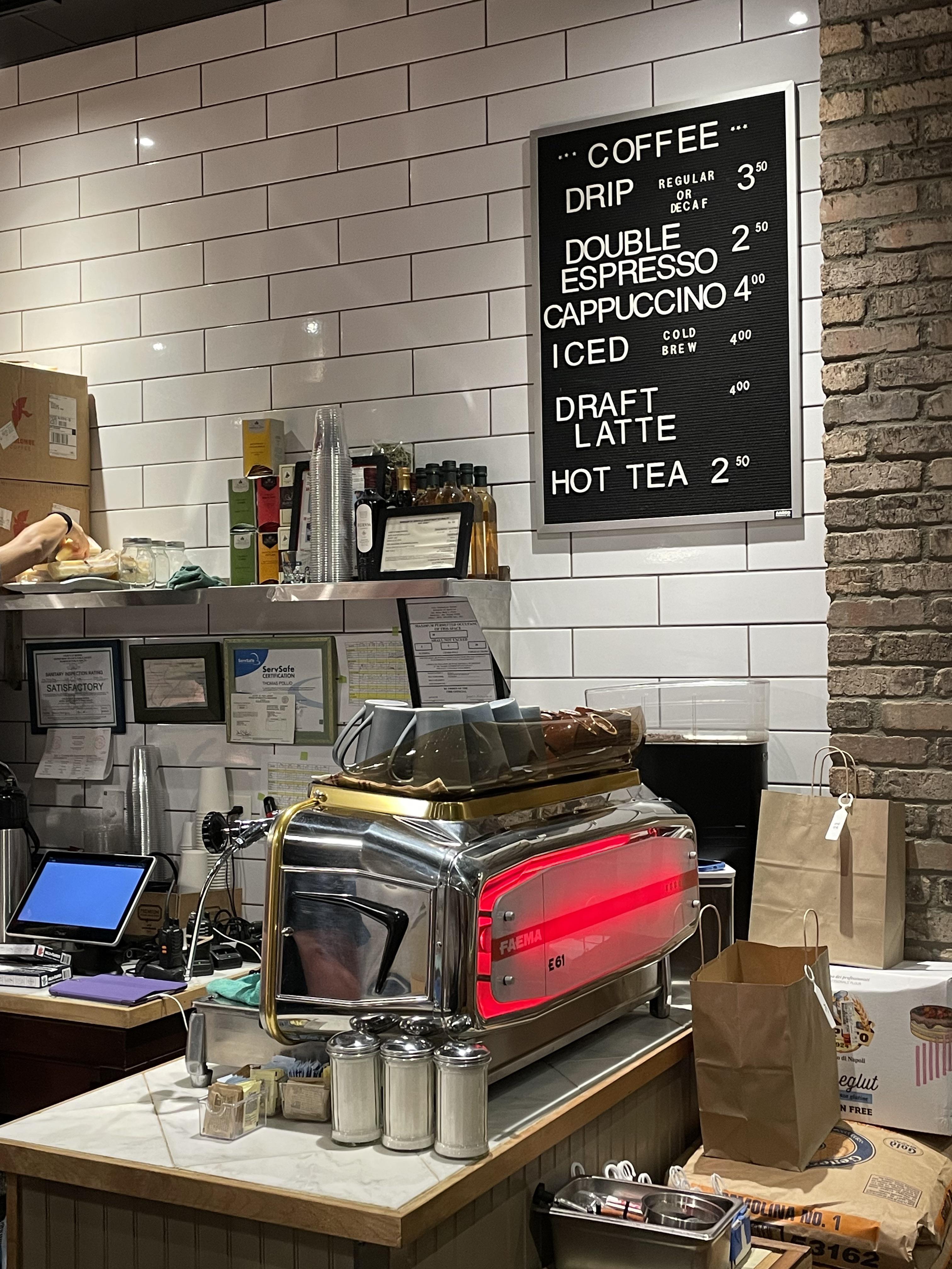 Inside local pasta place - Dining and Cooking