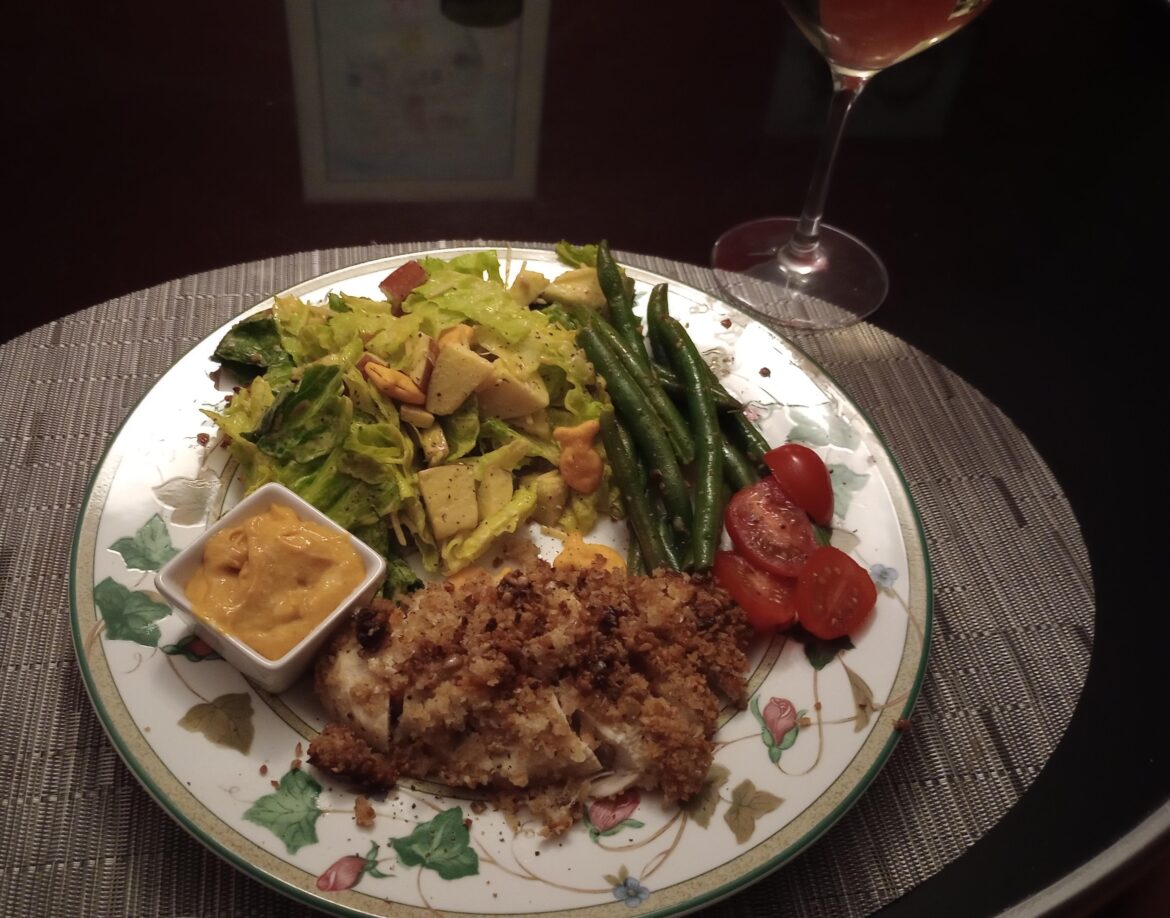 Sunflower Crusted Chicken - Dining and Cooking