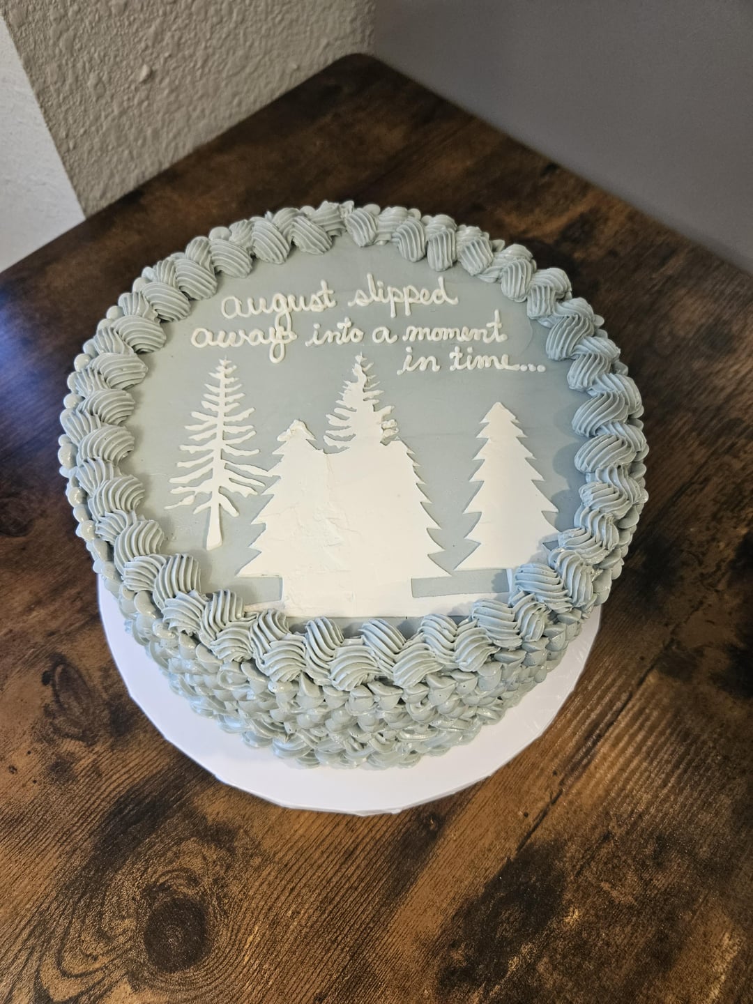 Taylor Swift Folklore Album Cake - Dining and Cooking