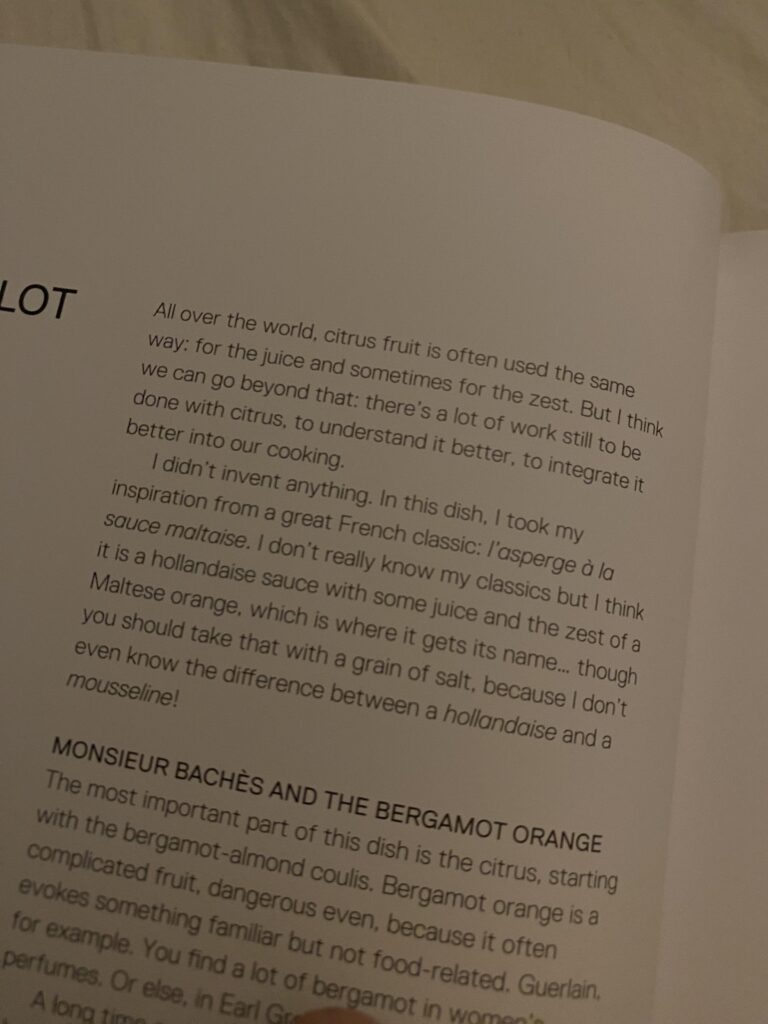 My favourite chef of all time, Pascal Barbot, casually admitting he ...