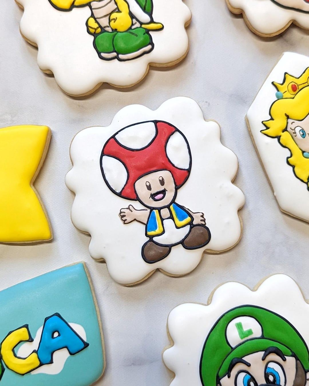 Super Mario Bros Cookies 🍄⭐ - Dining and Cooking