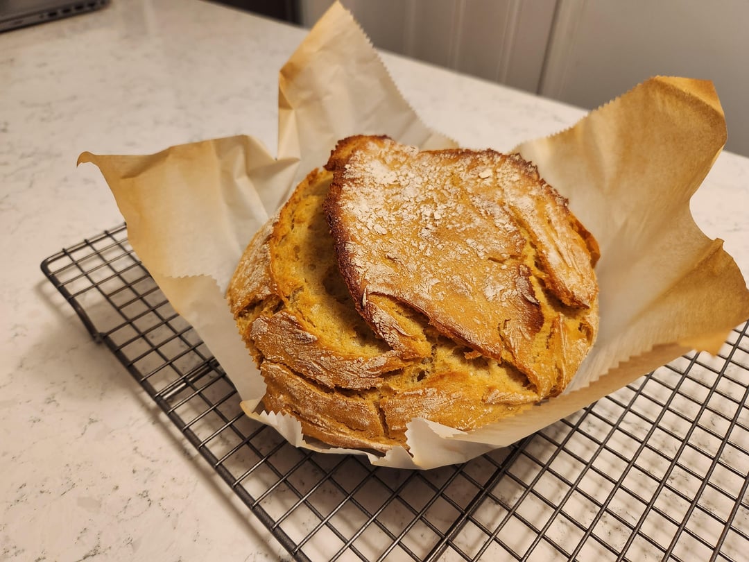 First sourdough boule in cast iron - Dining and Cooking