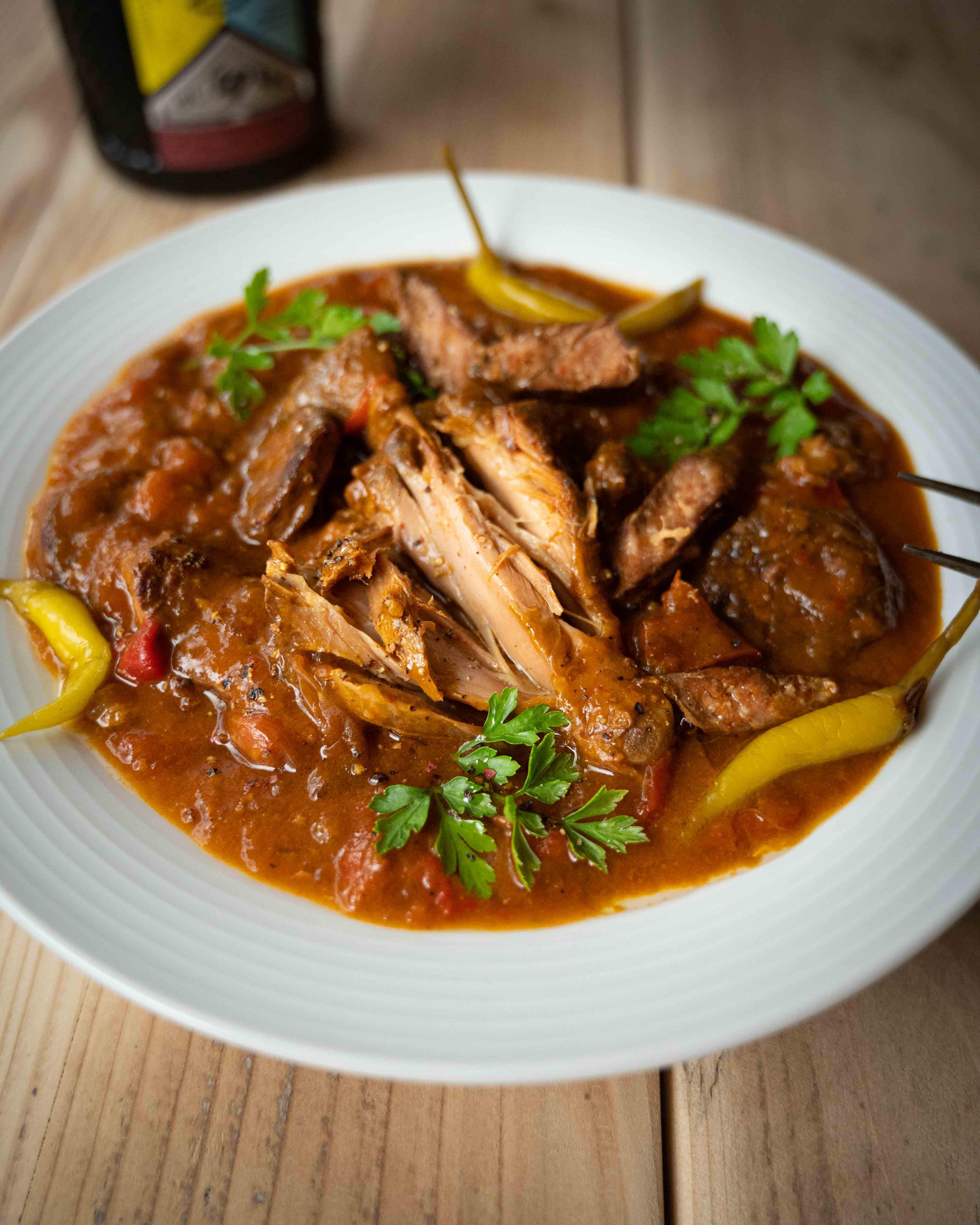 [Homemade] Chilindrón: Spanish Lamb, Chicken, and Chorizo Stew - Dining ...