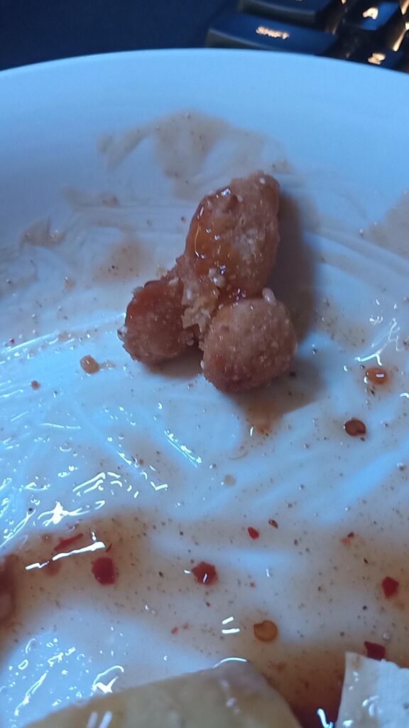 My fried cauliflower looks like a rocket ship. - Dining and Cooking