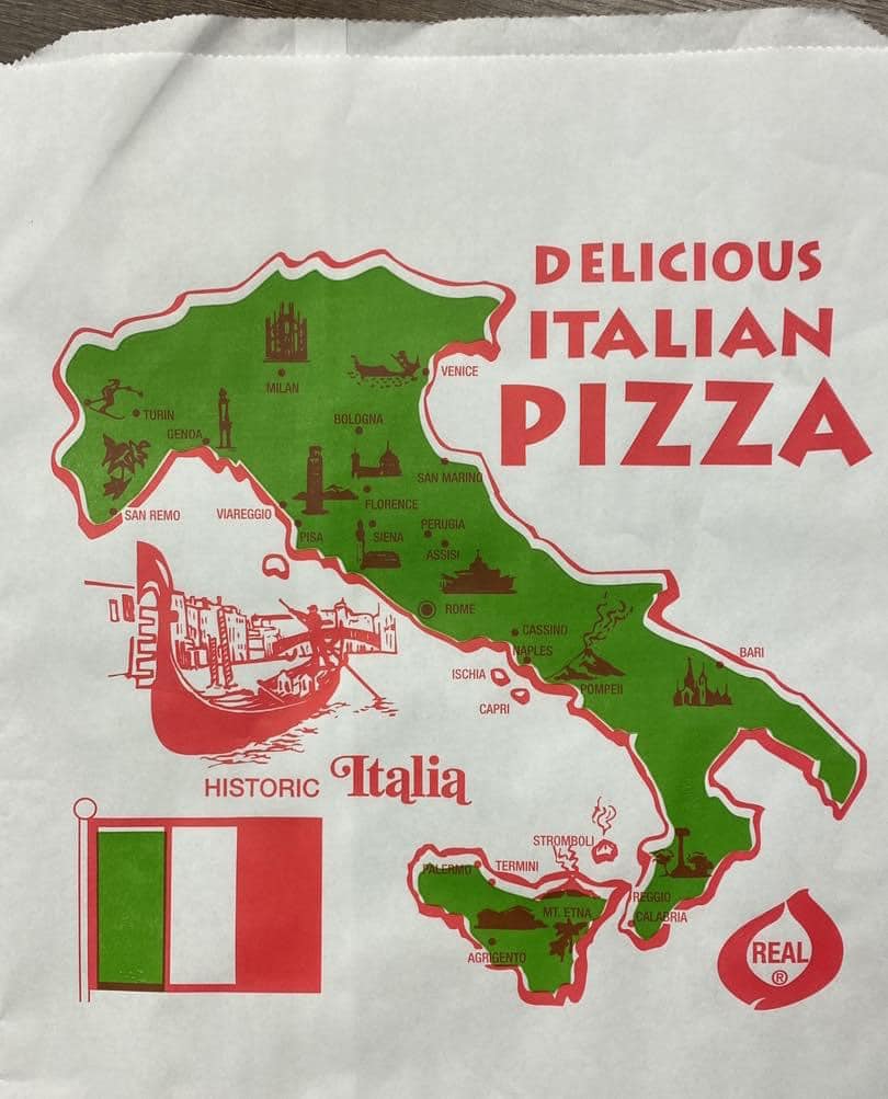 Do you know who supplies the iconic pizza bag with this graphic to ...