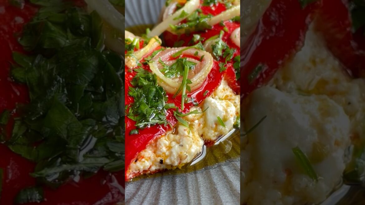 Greek-style stuffed peppers (Piperies Florini) #stuffedpeppers # ...