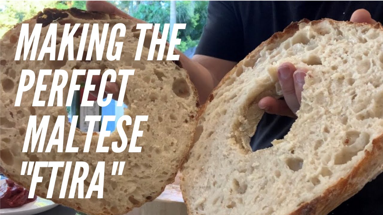 Making the Perfect Maltese Ftira Bread - Maltese Food Ftira recipe ...