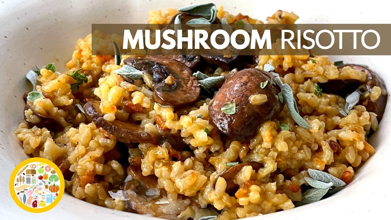 EPIC Healthy MUSHROOM Risotto Recipe Turns Rice Into Nutrient-Packed ...