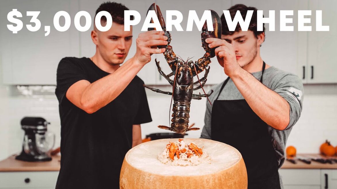 Lobster Risotto In A $3,000 Parmesan Cheese Wheel - Dining and Cooking