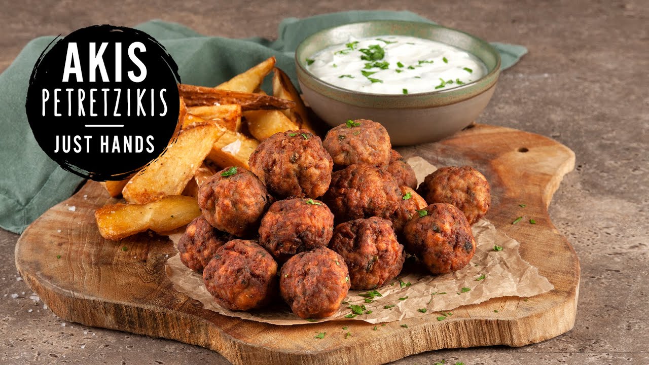 Greek Meatballs and Fries | Akis Petretzikis - Dining and Cooking