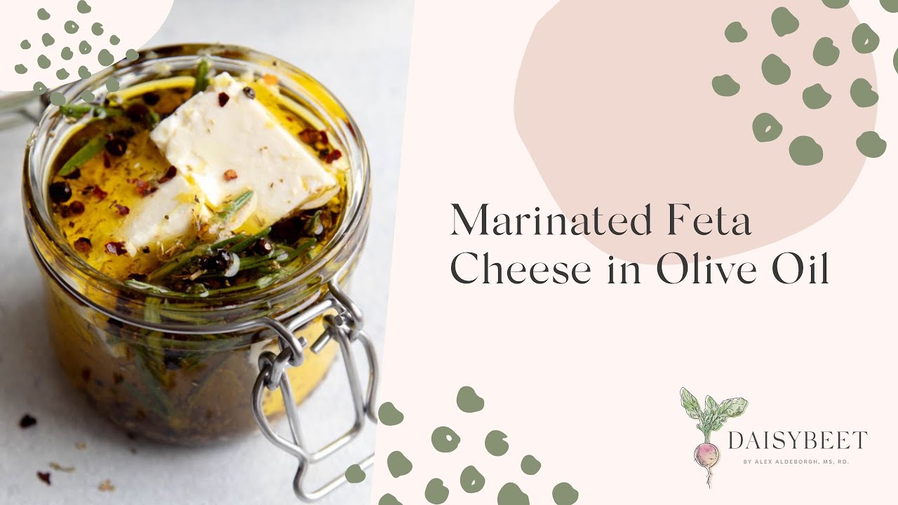 Herb Marinated Feta in Olive Oil Recipe - Dining and Cooking