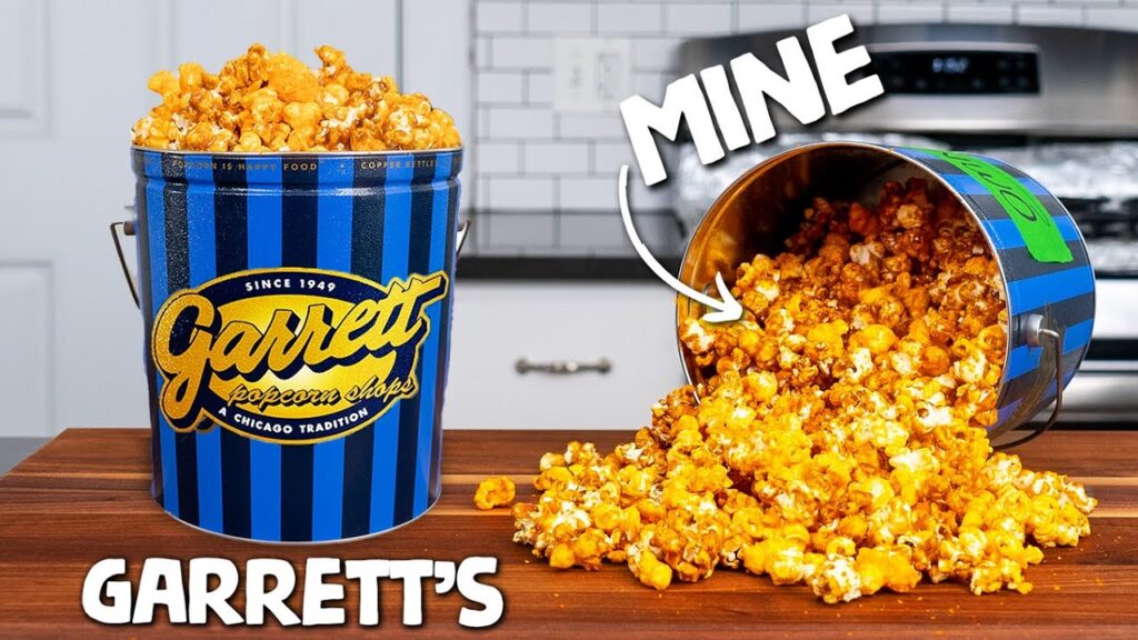 How To Make Chicago's Most Iconic Popcorn AT HOME! (Garrett's Cheese ...