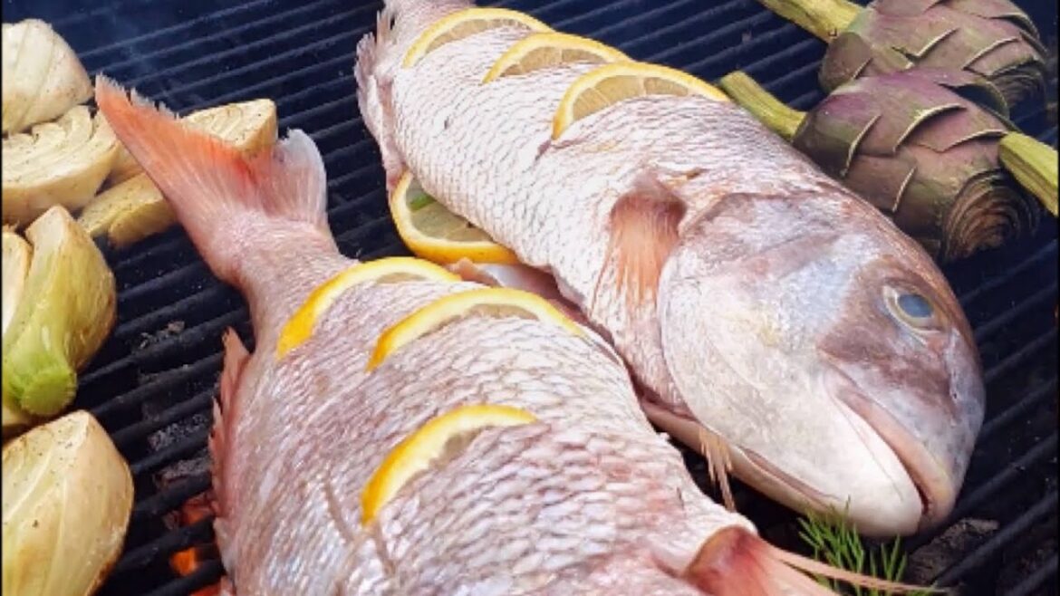 Tasty GRILLED FISH | Red Snapper with Fresh Herbs - Dining and Cooking