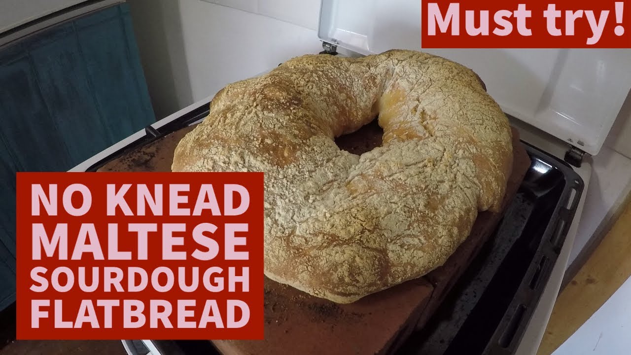 Maltese ftira recipe you can make at home - No knead sourdough ...