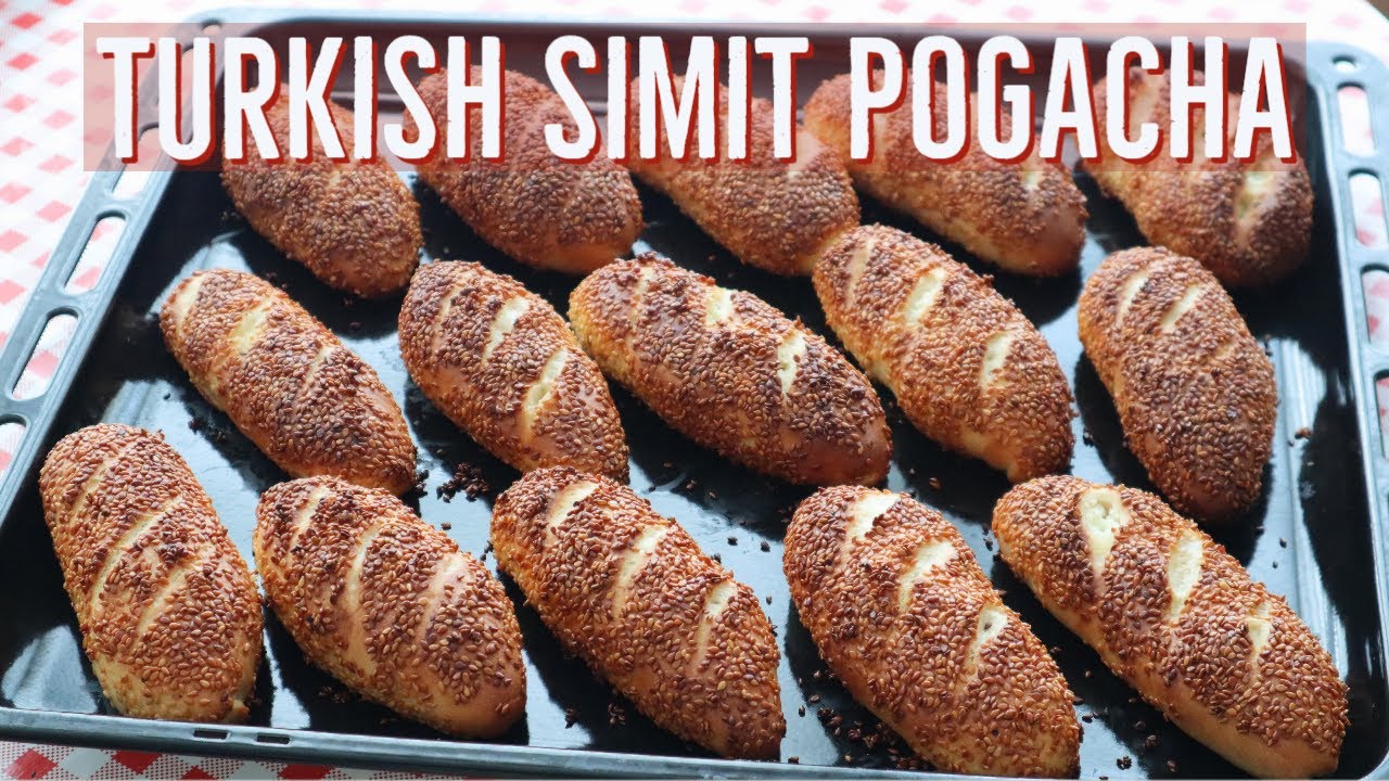 Turkish Simit Pogacha (Poğaça) & Cheese Filling - Dining and Cooking