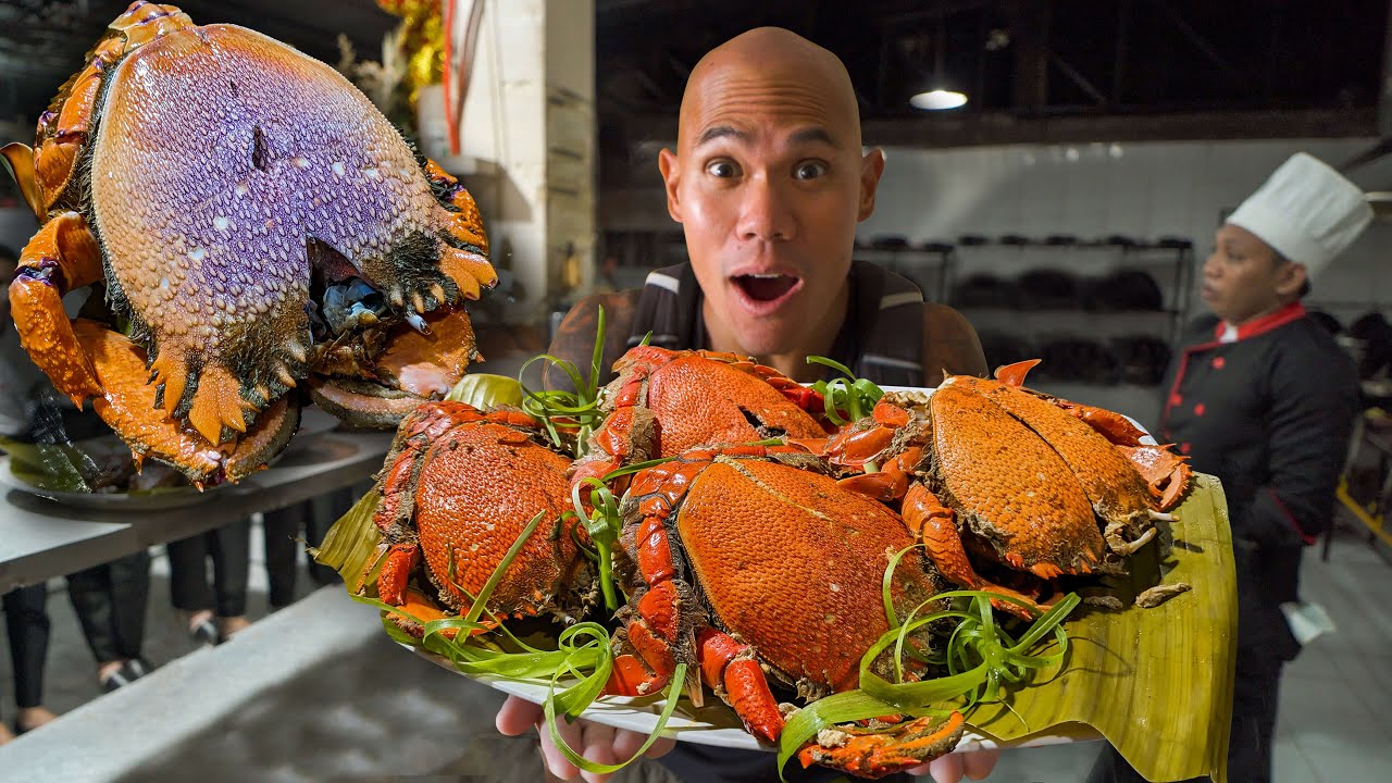 CRAZY Filipino Street Food in Zamboanga City - RARE CURACHA DEEP SEA ...