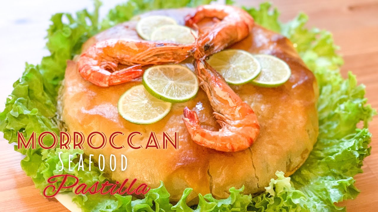 Easy way to make a moroccan seafood pastilla | طريقة سهلة لعمل بسطيلة ...