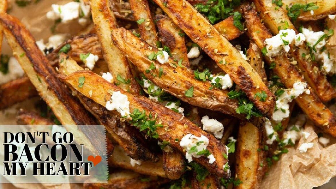 Crispy Greek Feta Fries - Dining and Cooking