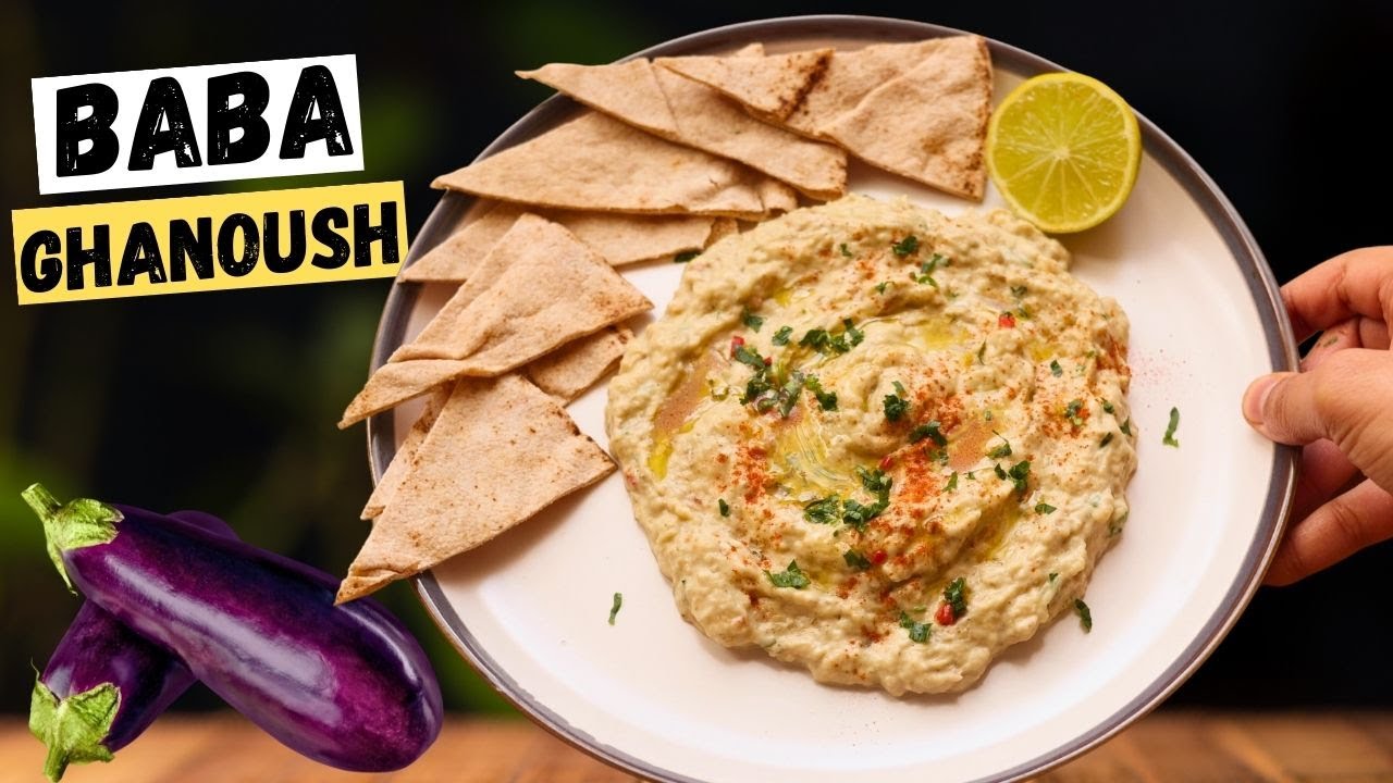 The BEST Baba Ghanoush Recipe - Smokey & Creamy Middle Eastern Eggplant ...
