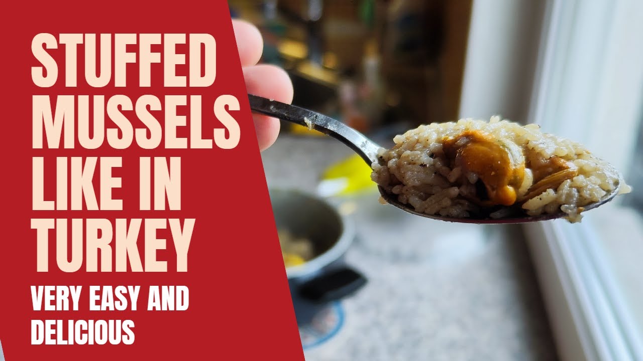 How to cook Midye Dolma-Stuffed Mussels like in Turkey with frozen ...