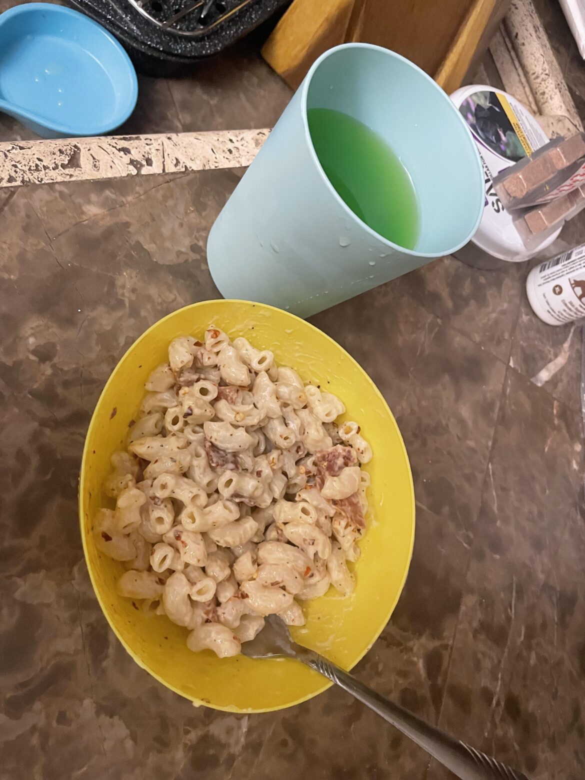 Meat Mack and green Hawaiian Punch - Dining and Cooking