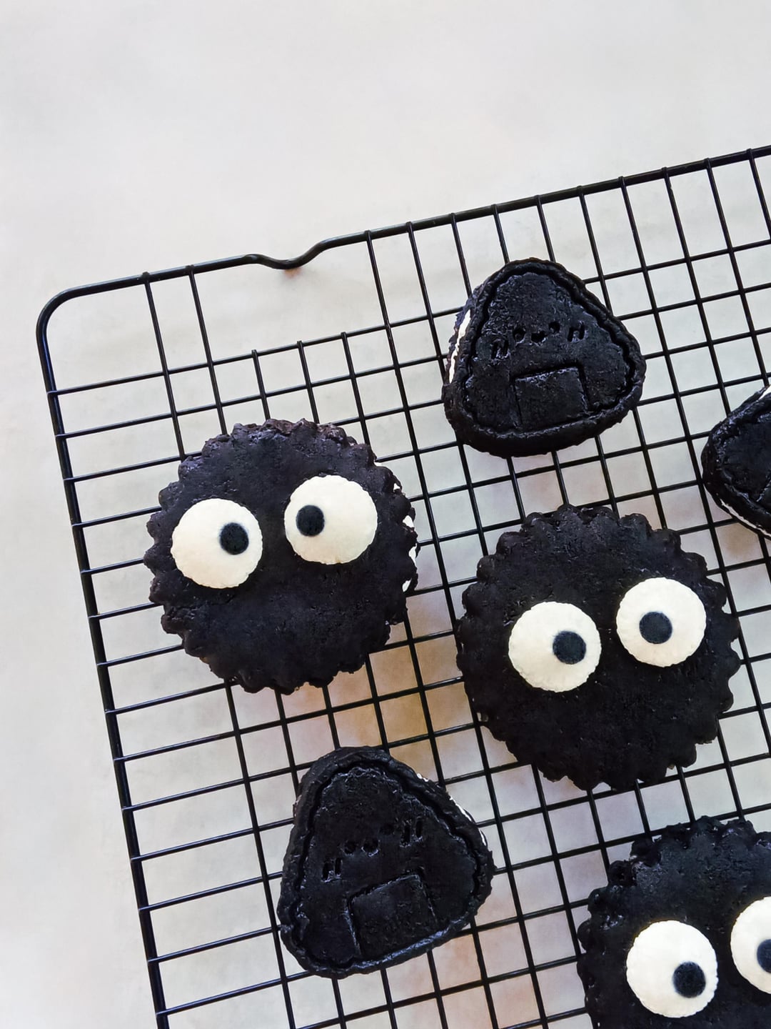 ghibli soot sprite + onigiri oreos - Dining and Cooking