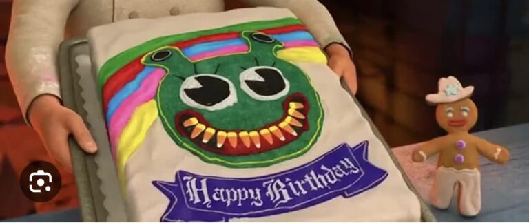 Was tasked with recreating this cake for a Shrek-themed baby shower ...
