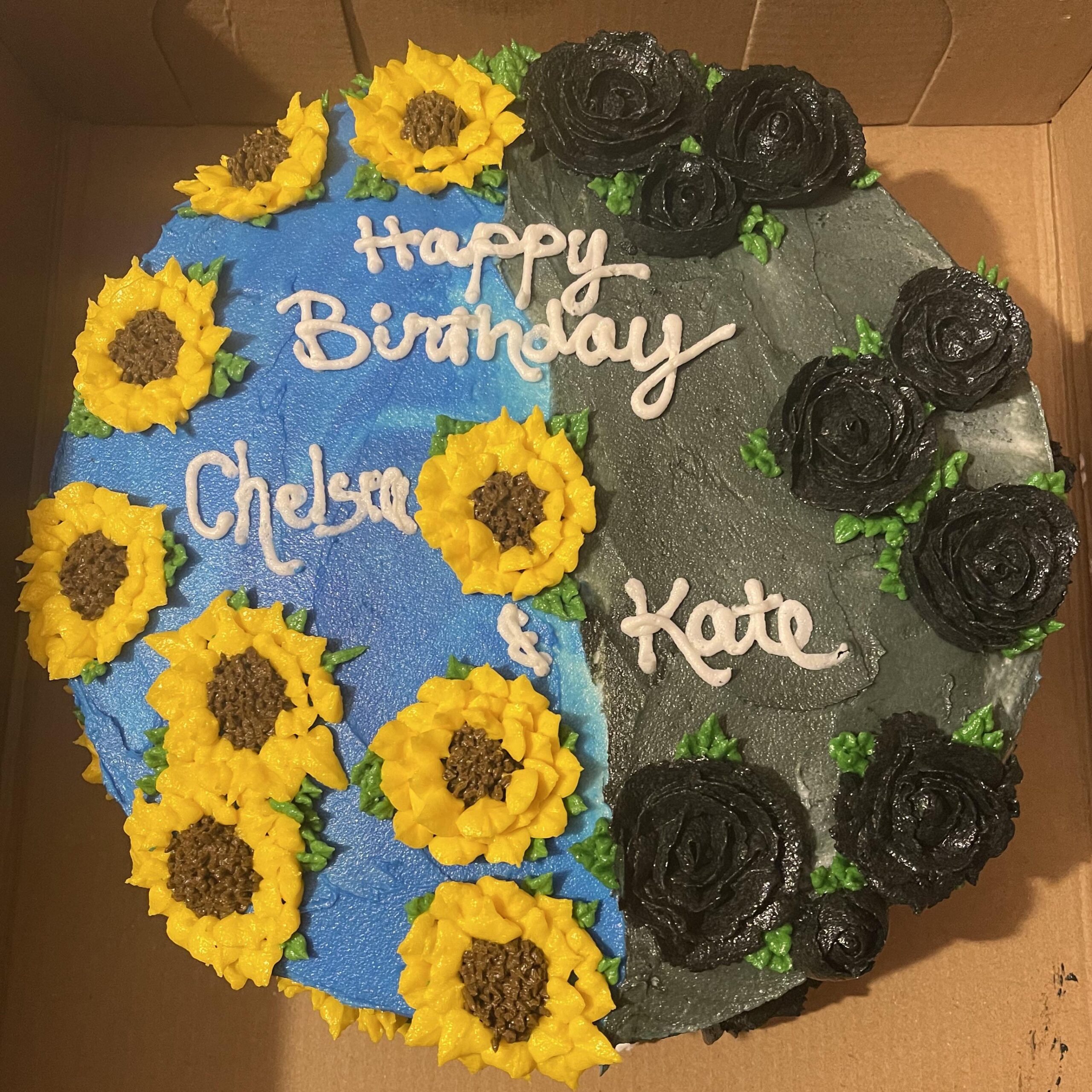 Split Birthday Cake - Dining and Cooking