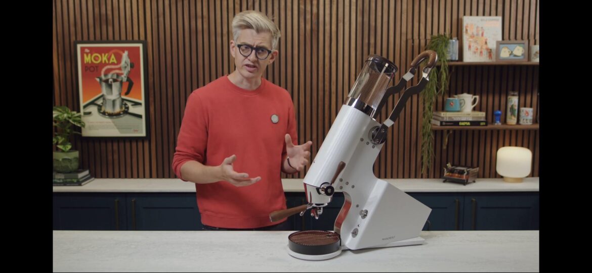 The $20,000 Swiss made Manument espresso machine. - Dining and Cooking