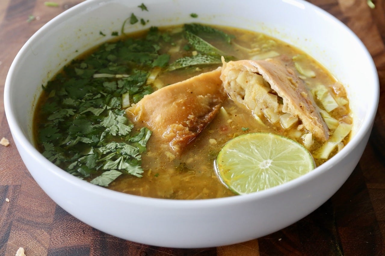“Samusa” Burmese Samosa Soup - Dining and Cooking