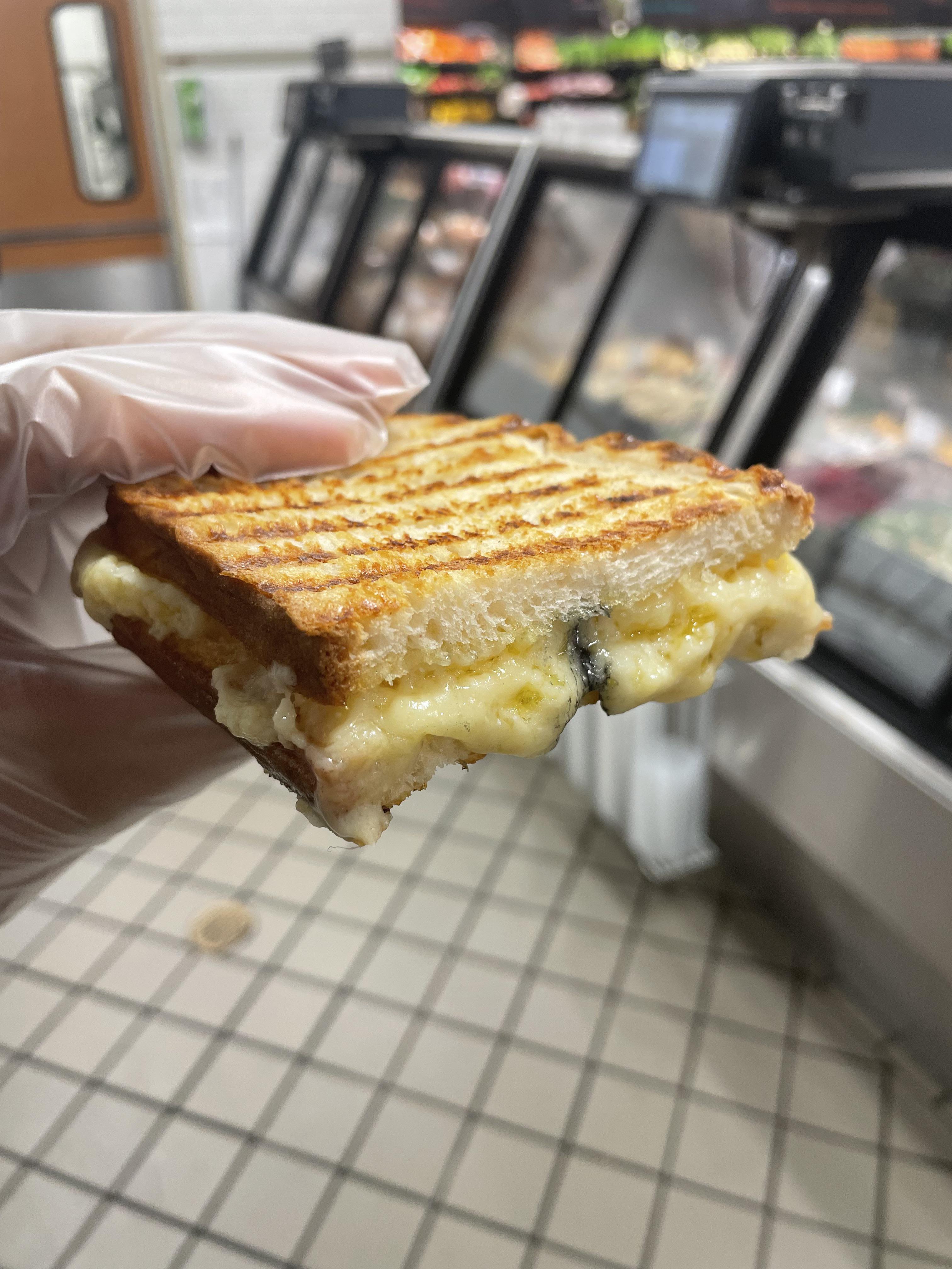 Day 26 of posting grilled cheese sandwiches until I run out of cheese ...