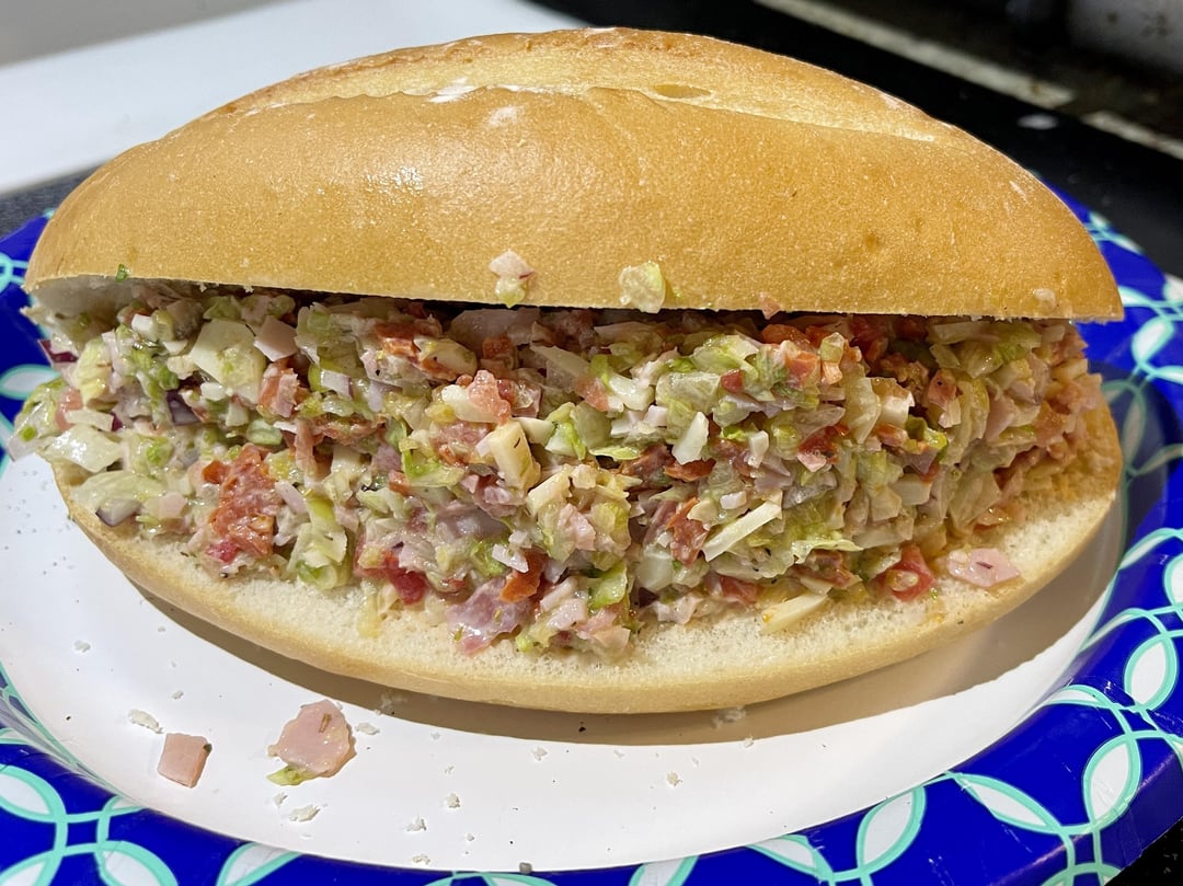 Chopped Italian Sub - Dining and Cooking