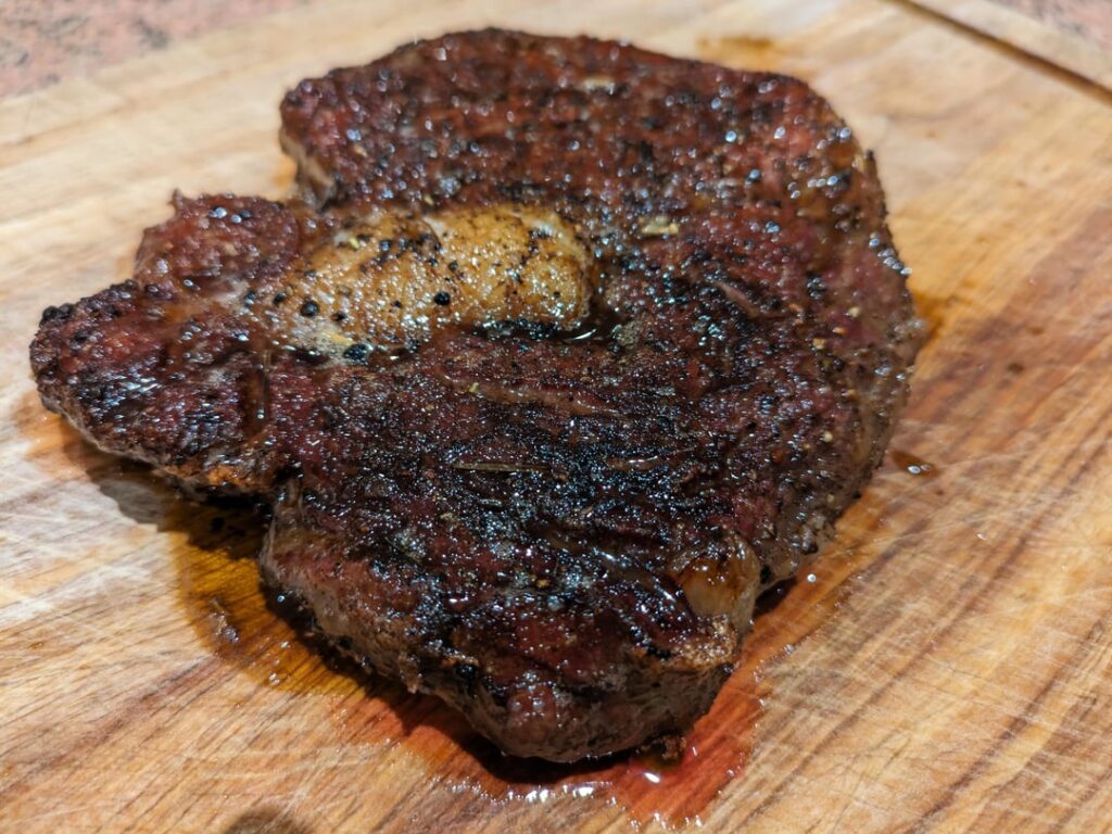 The best steak I've ever over cooked. - Dining and Cooking