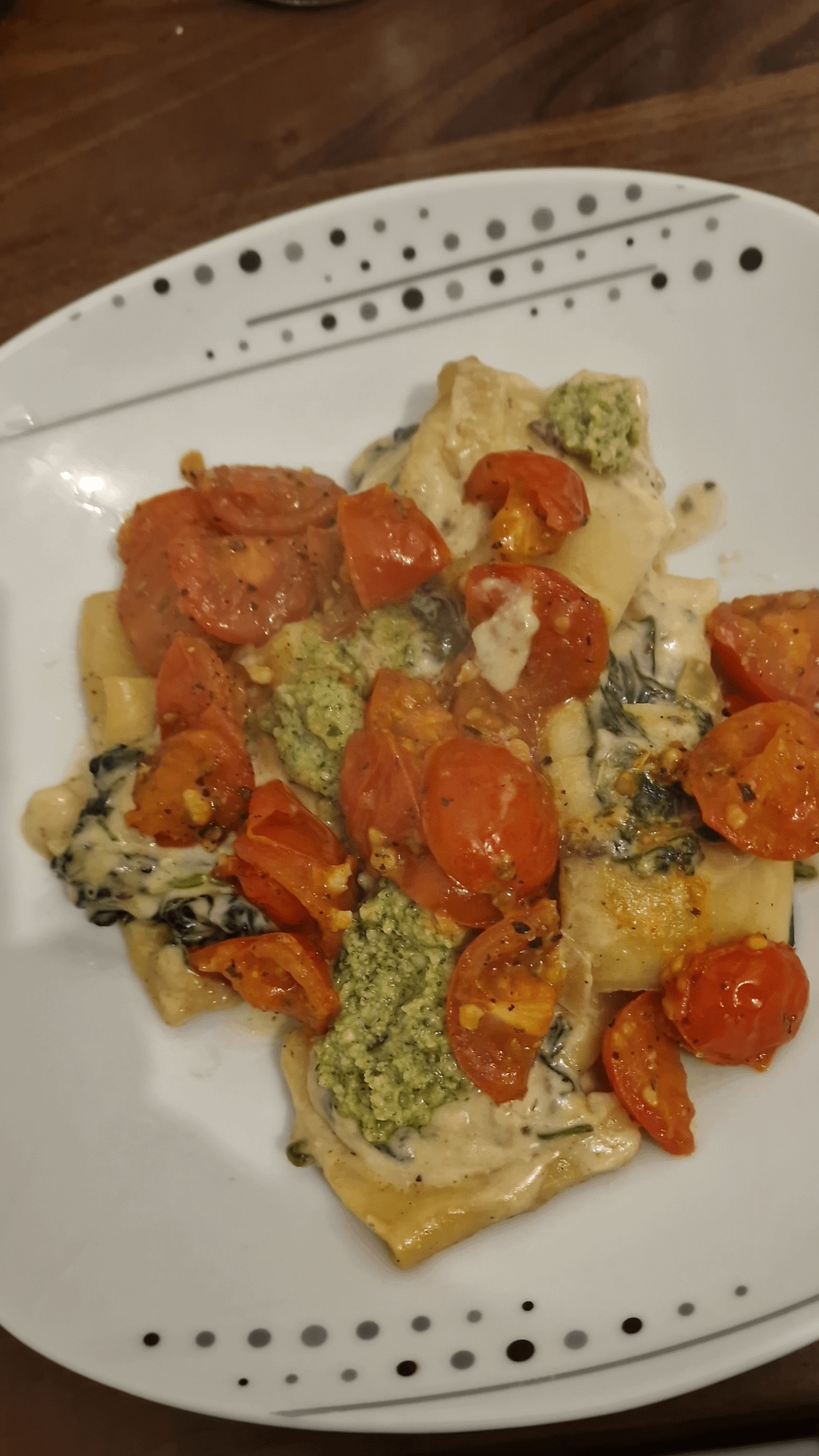 Leftover Paata from yesterday.. with simmered tomatoes... - Dining and ...