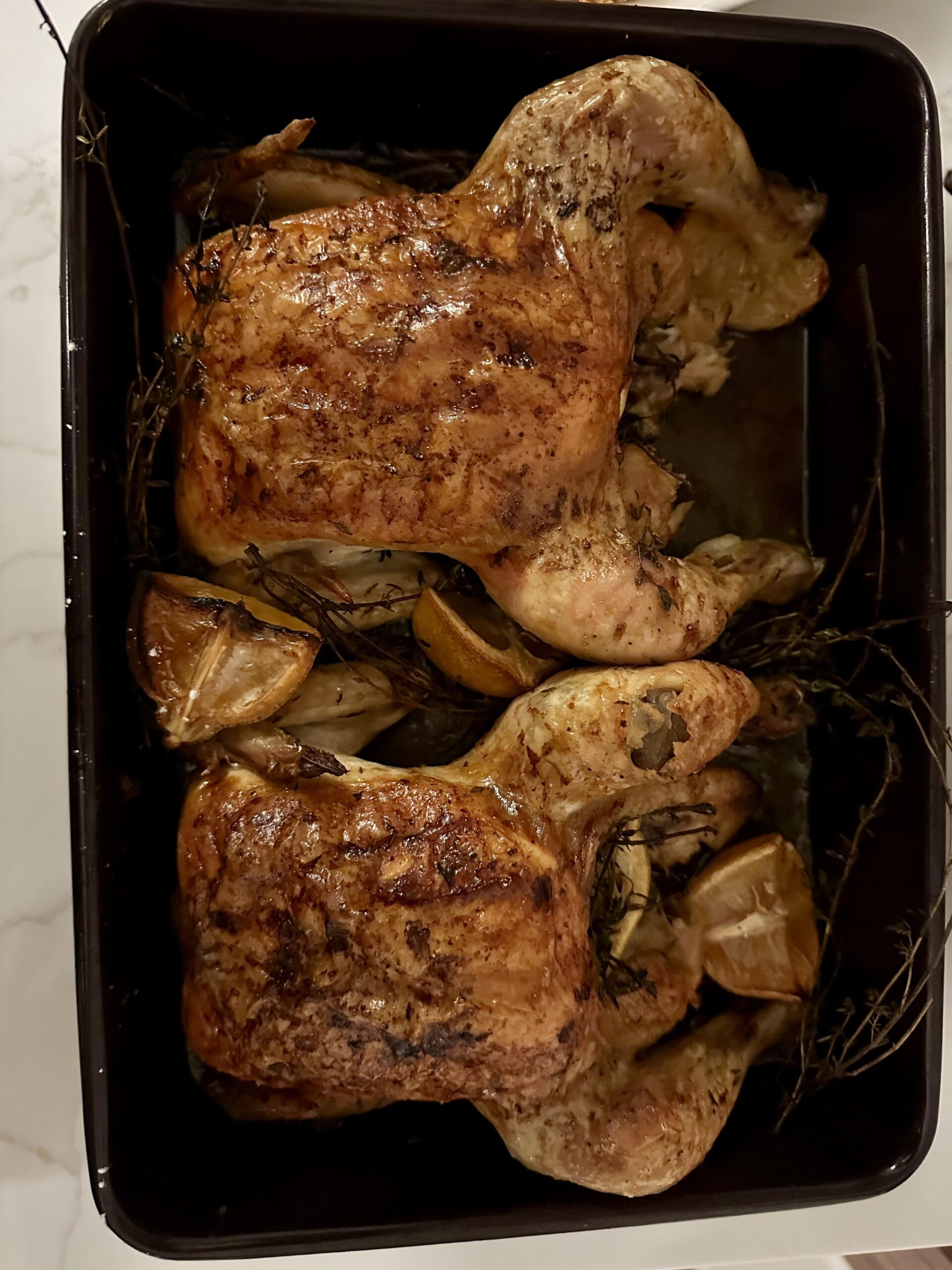 Happy Thanksgiving! Homemade roasted chickens - Dining and Cooking