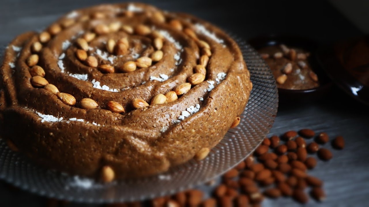 spécial ramadan , sellou marocain amande , moroccan sellou almond ...