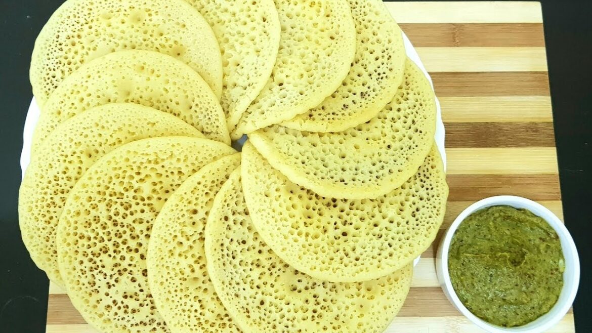 Baghrir | Moroccan Pancakes Recipe | Spongy Semolina Pancake | Art of ...