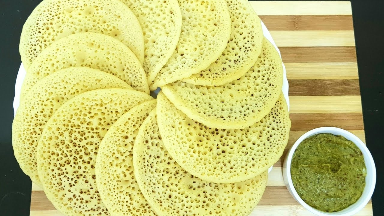 Baghrir | Moroccan Pancakes Recipe | Spongy Semolina Pancake | Art of ...