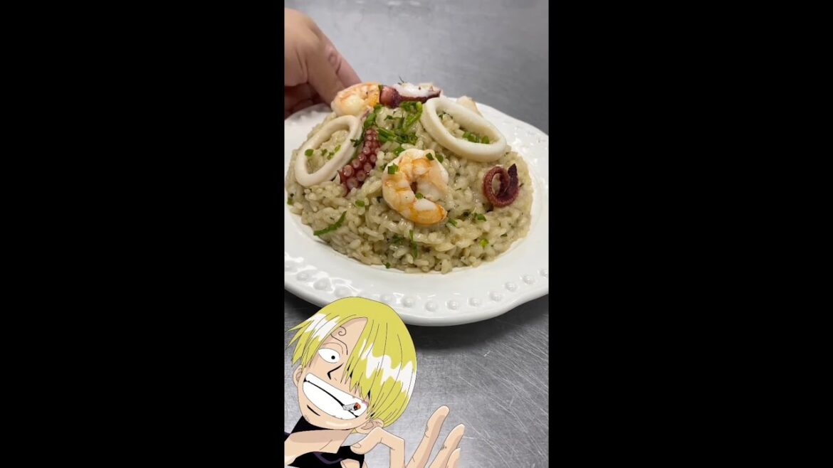 Sanji's Seafood Risotto - Dining and Cooking