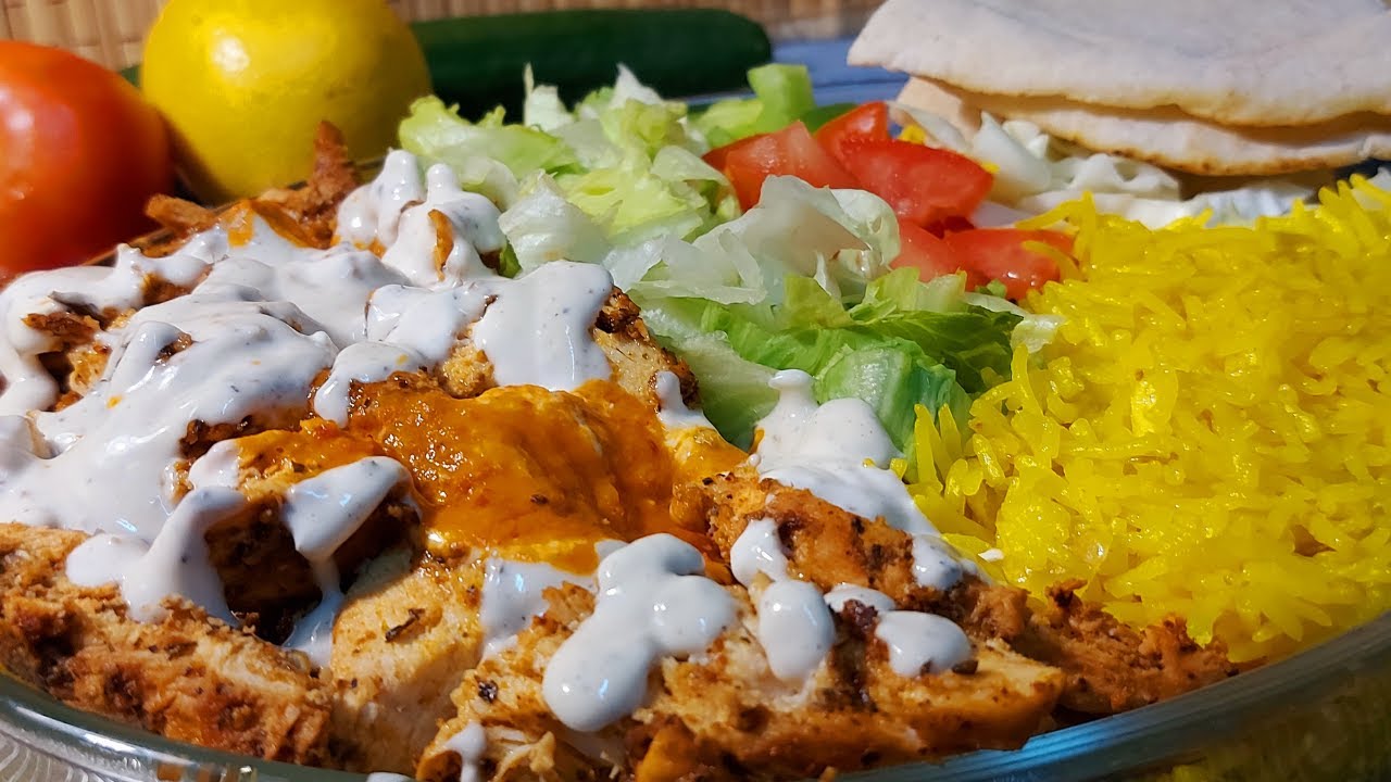 Best Chicken Shawarma Rice / Halal Guys NYC Cart Recipe From Leela's ...