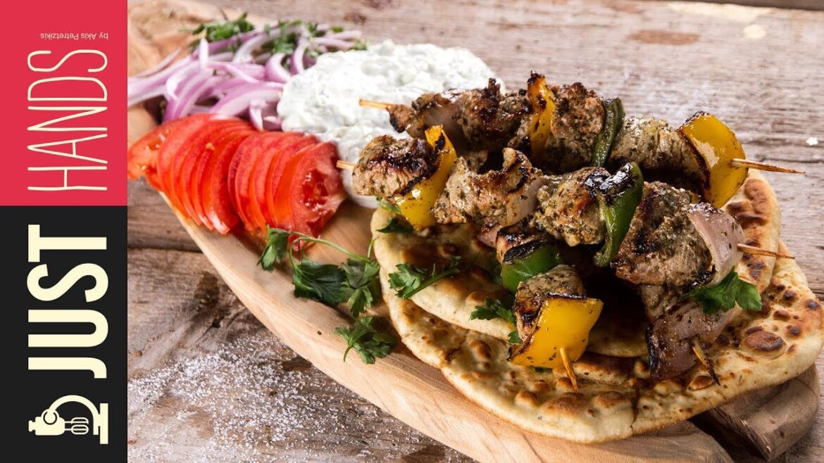 Greek pork souvlaki | Akis Petretzikis - Dining and Cooking