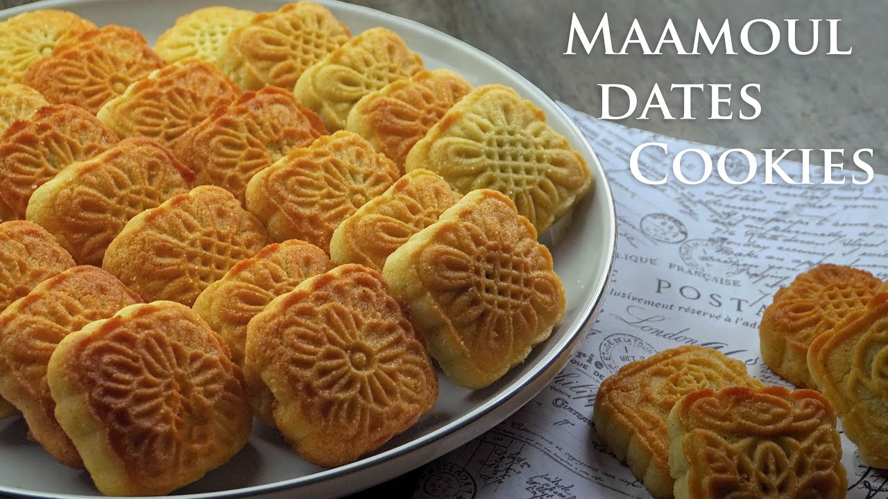 Maamoul recipe | Easy 10 minutes Dates maamoul Cookies Recipe | عجينة ...