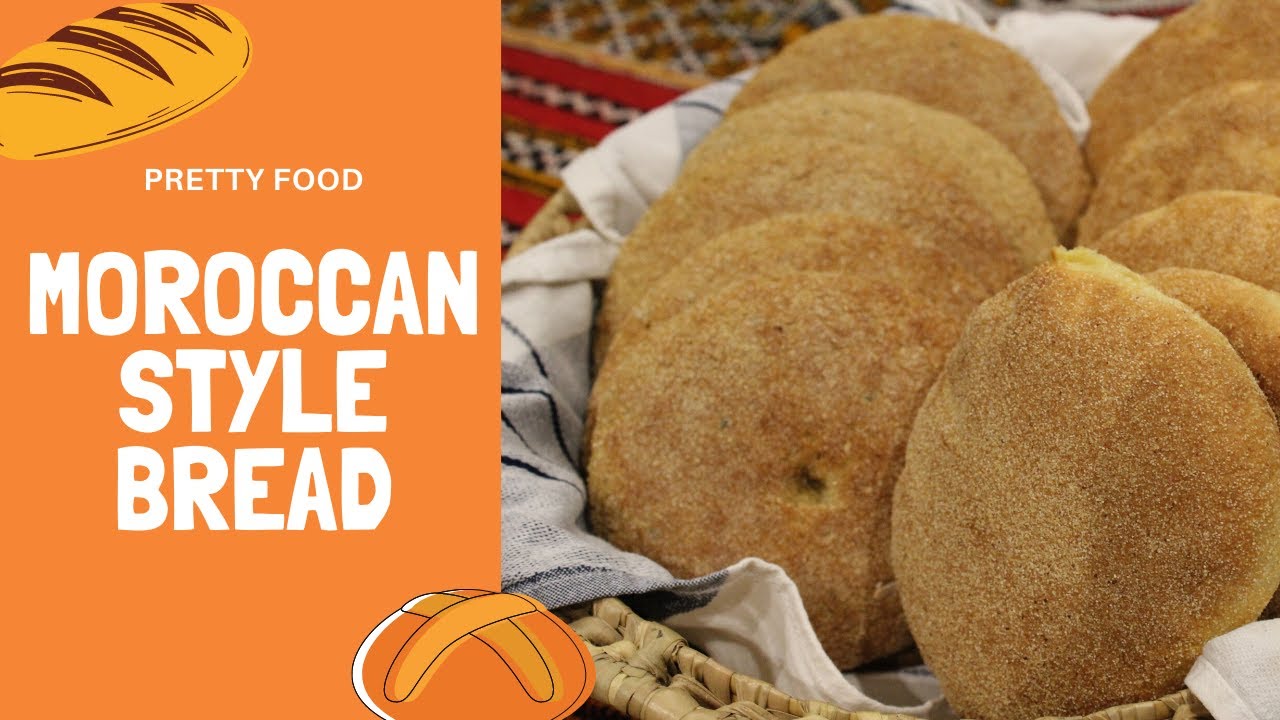 Moroccan style bread recipe (2 types : whole wheat and semolina) - Dining and Cooking