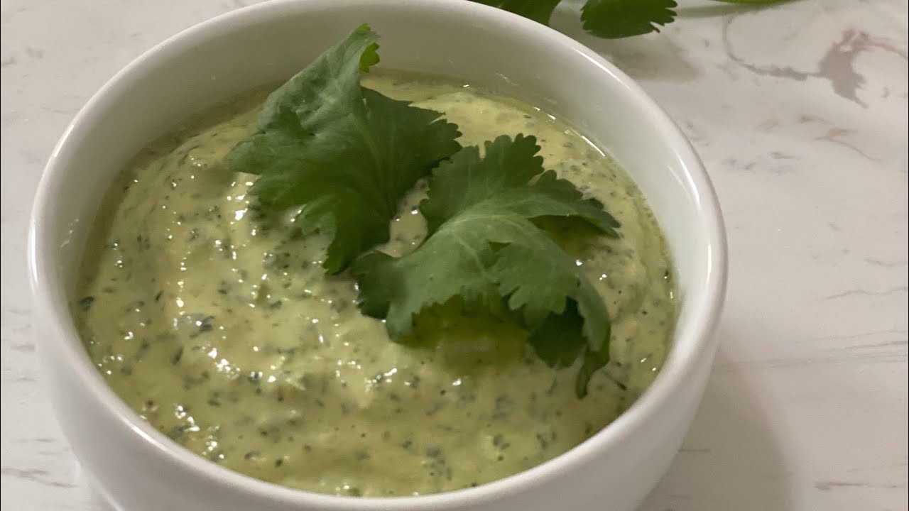Green Tahini- Easy Recipe 5 Ingredients - Dining and Cooking