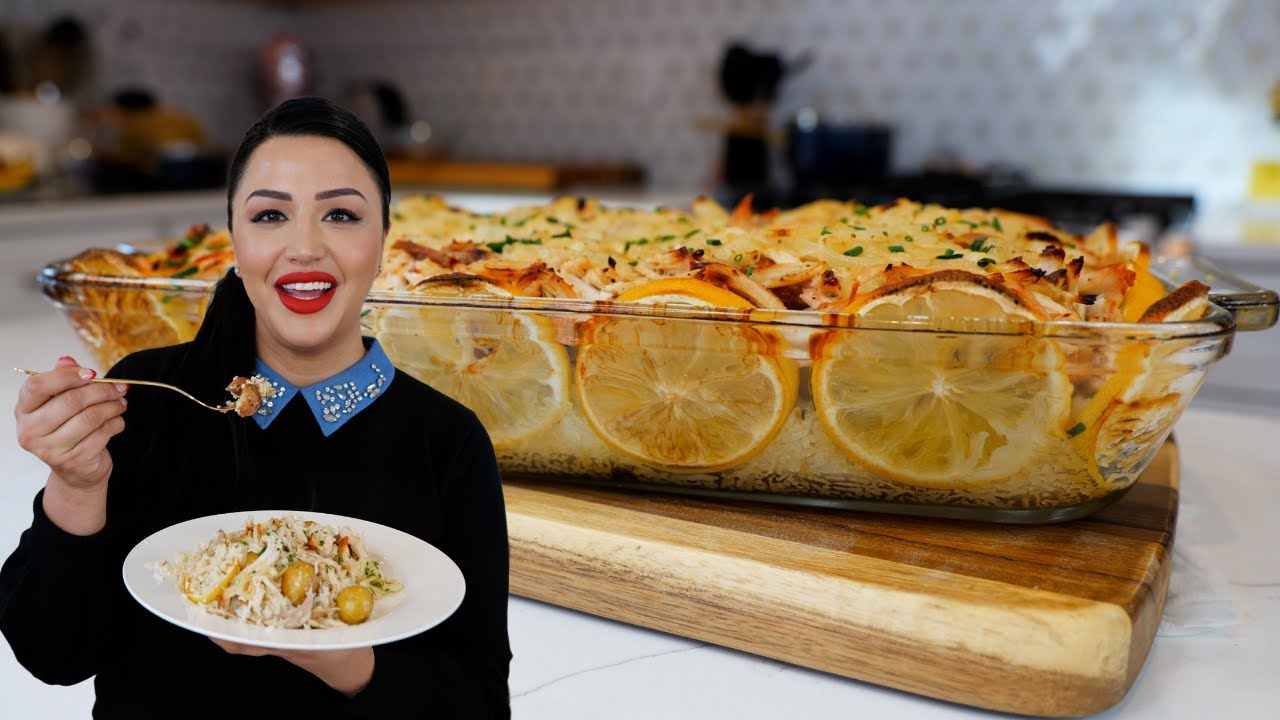 How to make CHICKEN and RICE CASSEROLE, If you love WEDDING Chicken You ...