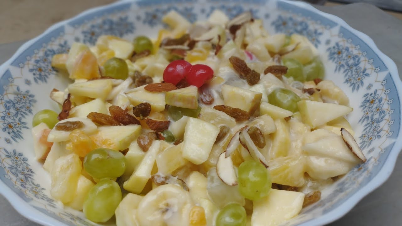 Creamy Fruit Salad Party Size Recipe / Best Cold Appetizers To Bring To ...