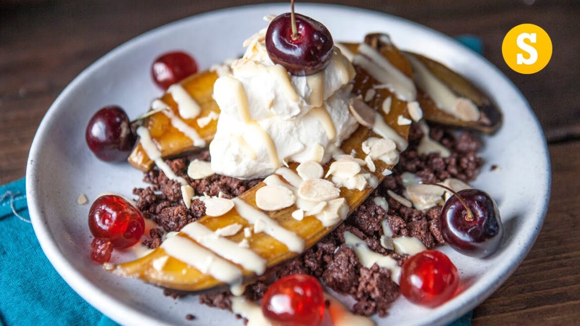 Ultimate Banana Split Recipe - Dining and Cooking